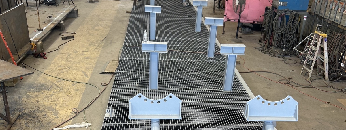 Metering Skid FRP Grating Installation - Performance Energy Services